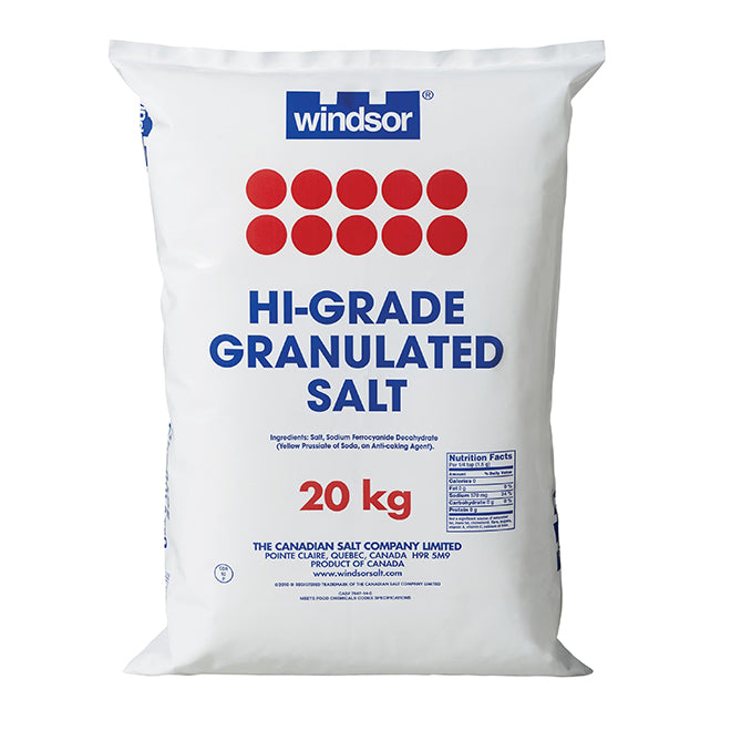 Hi-Grade Granulated Salt - 20 kg – CountrySense